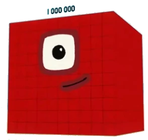 One Million | Numberblocks Wiki | Fandom