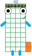 Forty-Two | Numberblocks Wiki | Fandom