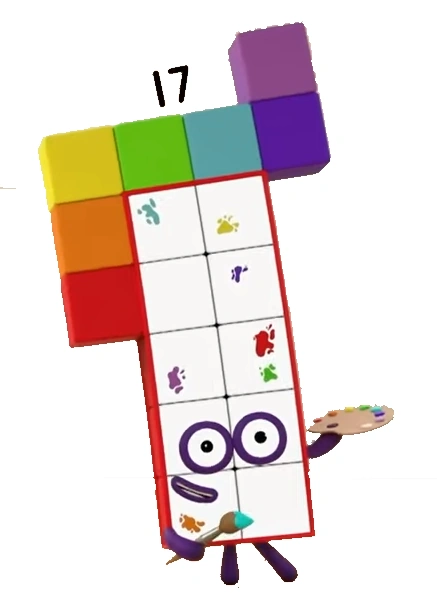 Seventeen (character) | Numberblocks Wiki | FANDOM powered by Wikia