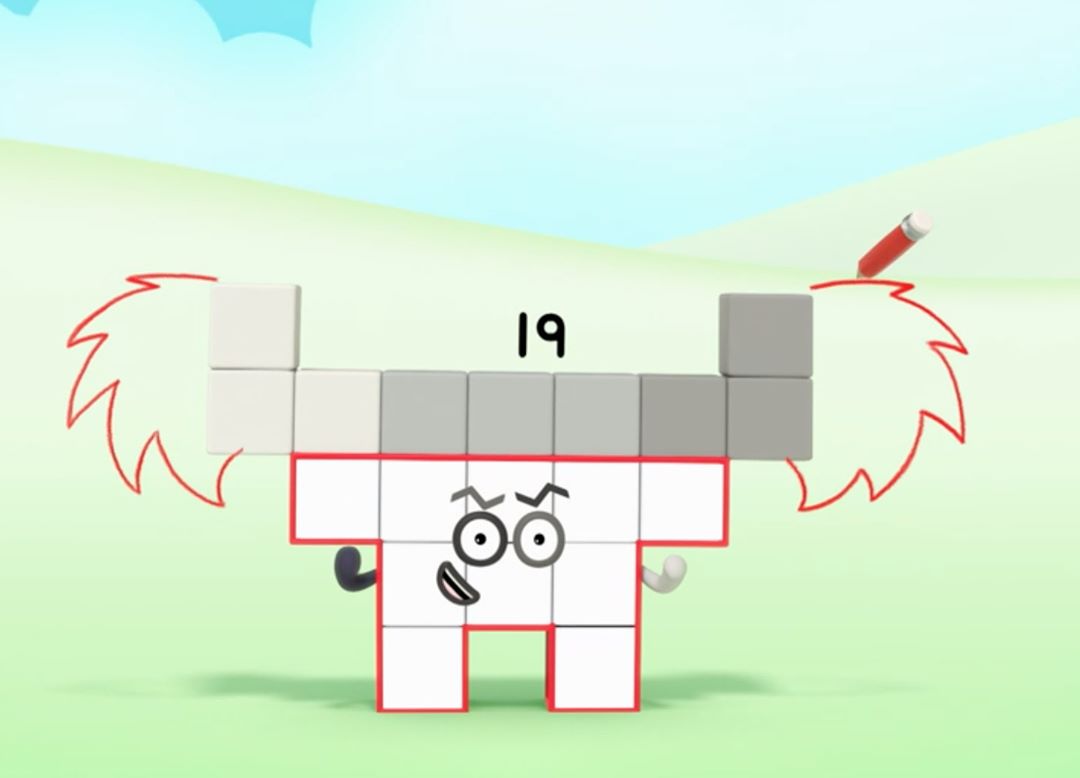 Nineteen (character) | Numberblocks Wiki | FANDOM powered by Wikia