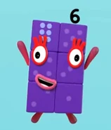 Six (character) | Numberblocks Wiki | Fandom
