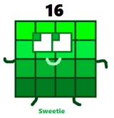 Sixteen (character) | Numberblocks Wiki | Fandom