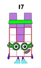 Seventeen (character) | Numberblocks Wiki | Fandom