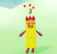 Three (character) | Numberblocks Wiki | Fandom