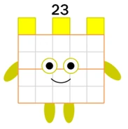 Twenty-Three | Numberblocks Wiki | Fandom