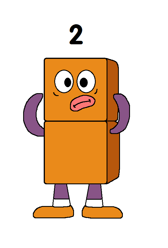 Image - Numberblock 2 (No glasses).png | Numberblocks Wiki | FANDOM ...