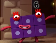 Six (character) | Numberblocks Wiki | Fandom