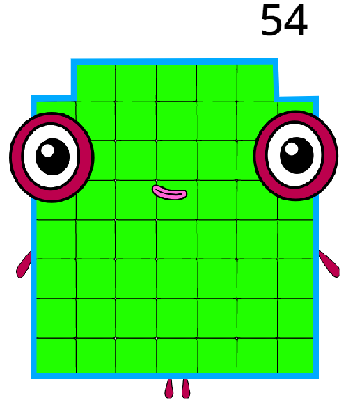 User blog:BrodyTheRedflower/Fifty Four | Numberblocks Wiki | Fandom