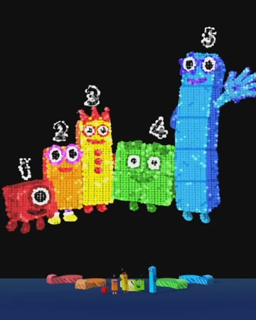 74 Numberblocks Gamers Smart I Painted Some For My Son! : Numberblocks