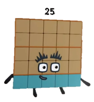 Twenty-Five (character) | Numberblocks Wiki | FANDOM powered by Wikia