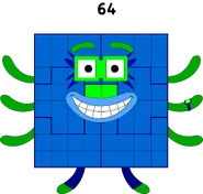 Sixty-Four | Numberblocks Wiki | Fandom