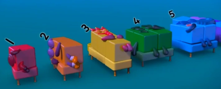 Numberblocks Sleeping