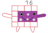Sixteen (character) | Numberblocks Wiki | FANDOM powered by Wikia