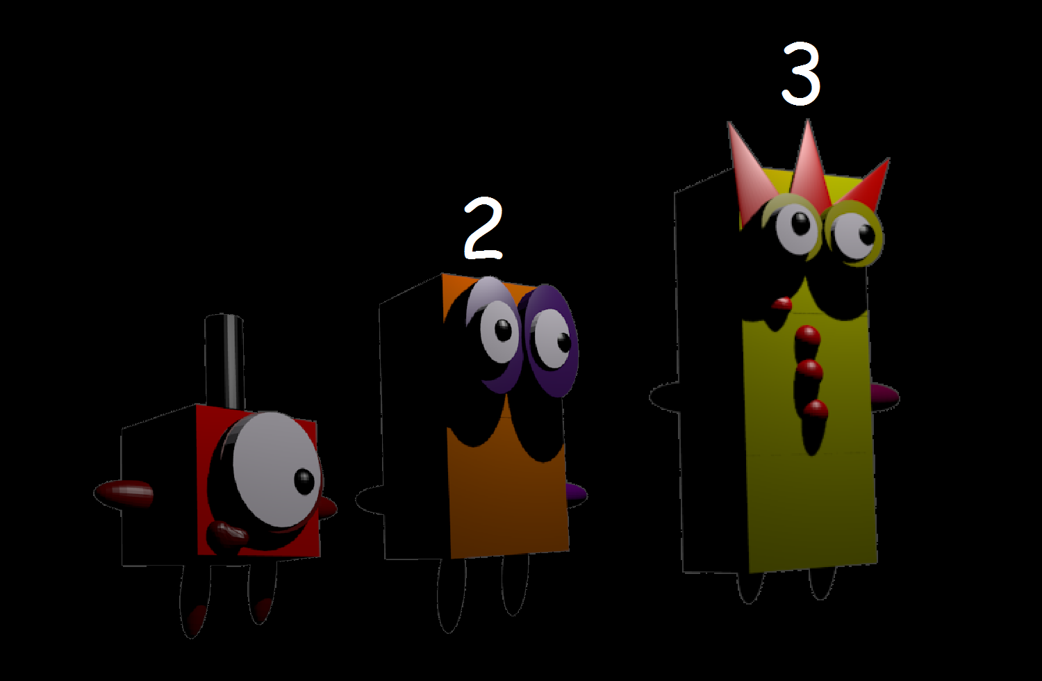 User blog:Jaydob04/My Numberblocks Models made in Blender | Numberblocks Wiki | Fandom