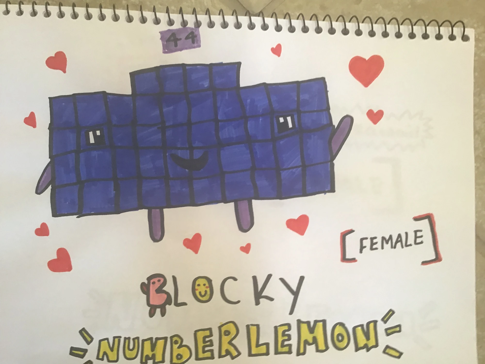 Blocky (character) | Numberlemon Wiki | Fandom