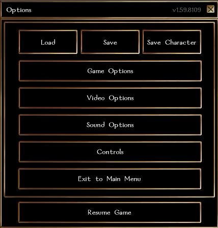 Options menu | NWNWiki | FANDOM powered by Wikia