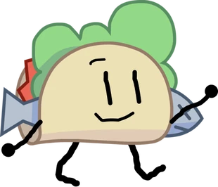 Taco (BFDI) | Object All-Stars Wiki | Fandom