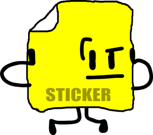 Sticker | Objects Of Objectland Wiki | Fandom