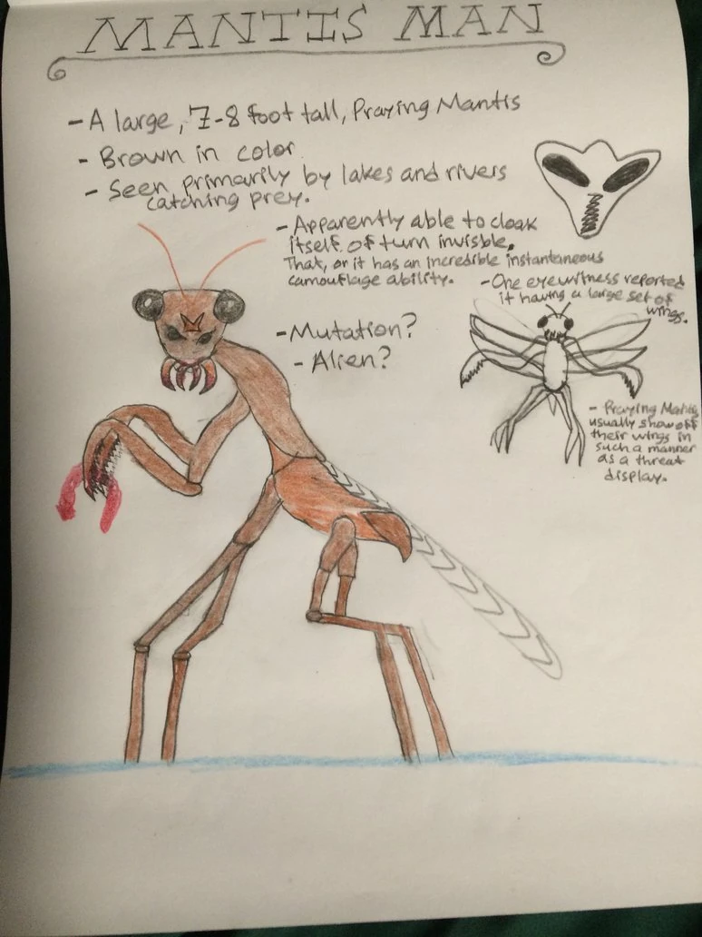 Mantis Man | ObscUrban Legend Wikia | Fandom