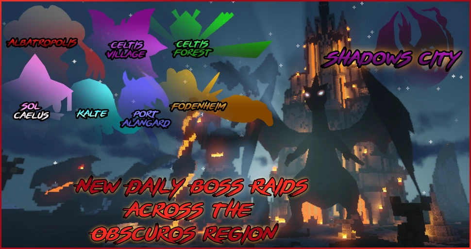 Boss Raids | Obscuros Pixelmon Wiki | Fandom