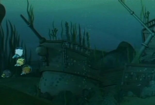 Image - Calico Jack's Sunken Ship.png | Octonauts Wiki | FANDOM powered ...