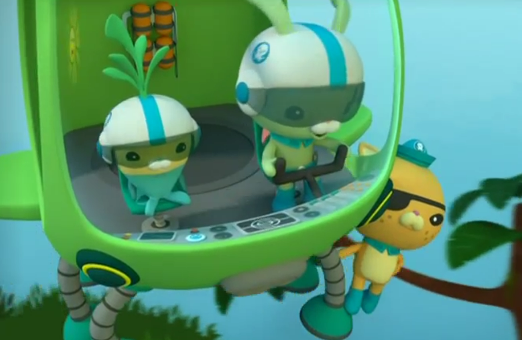 Image Kwazii And Tweak On The Gup Hpng Octonauts Wiki Fandom Powered By Wikia