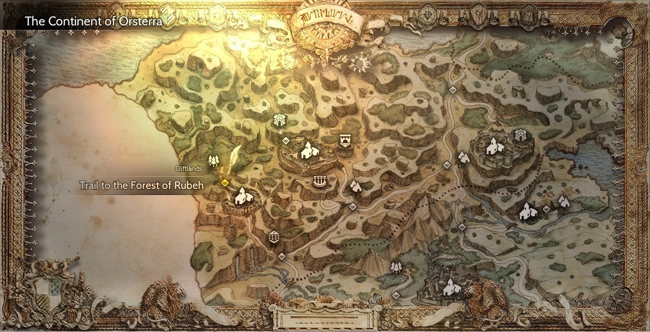 Trail to the Forest of Rubeh | Octopath Traveler Wiki | Fandom