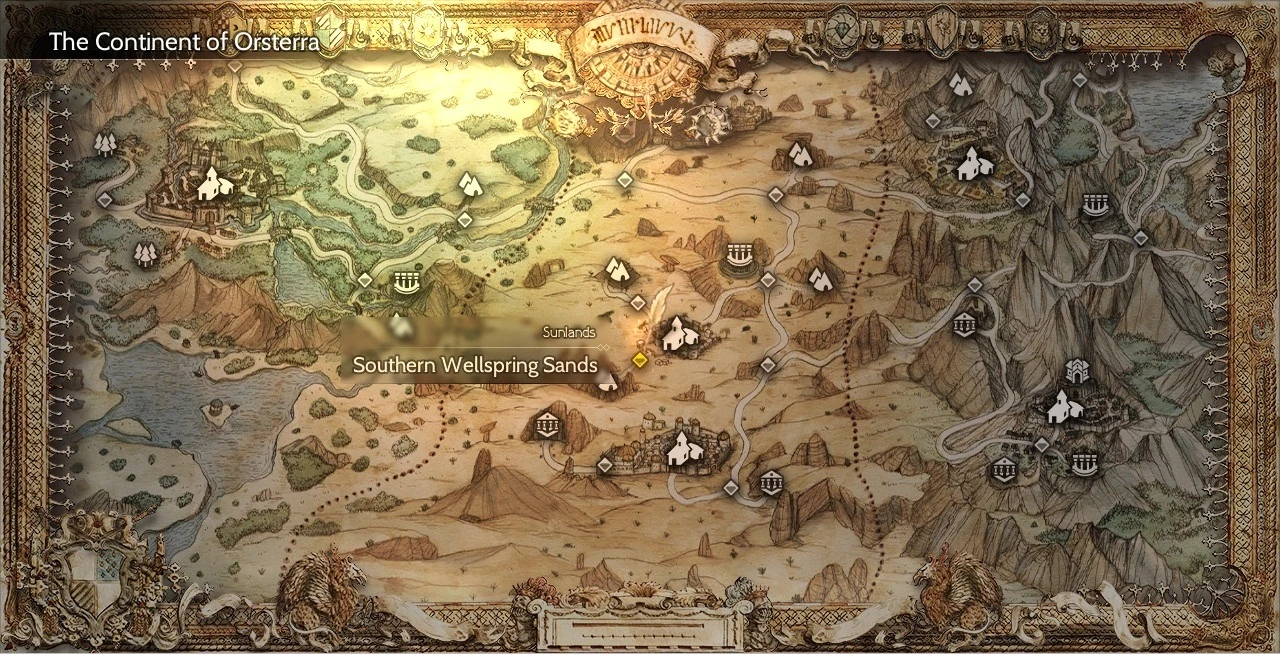 Southern Wellspring Sands | Octopath Traveler Wiki | Fandom