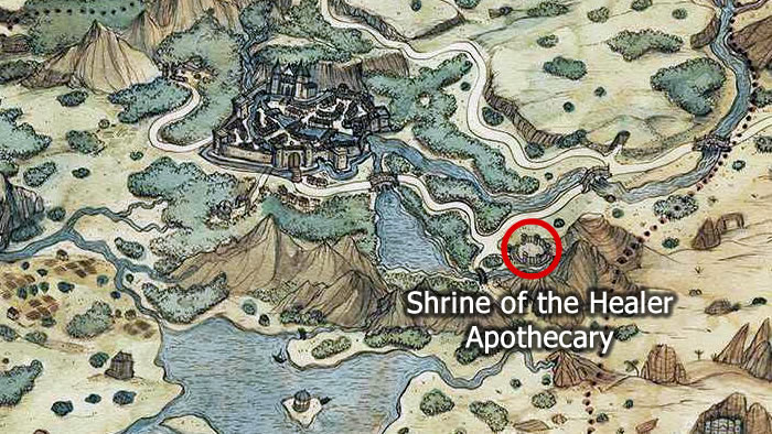 Apothecary Zamah Location