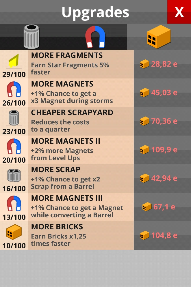 Upgrades | Official Scrap 2 Wiki | Fandom