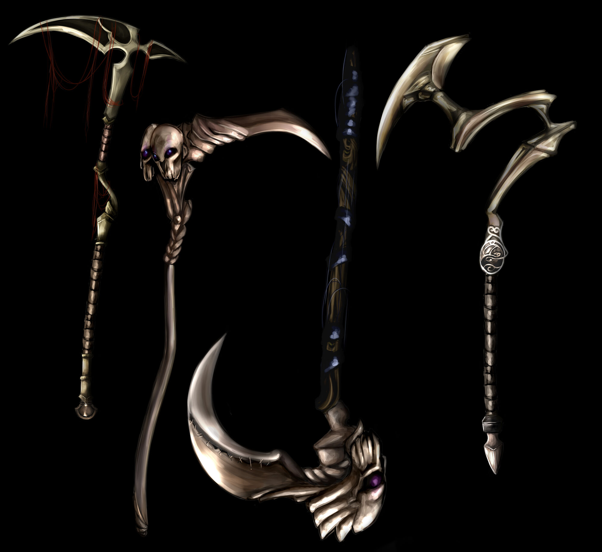 Scythes (Mythical Weapons) | Official Aesir Online Wiki | Fandom
