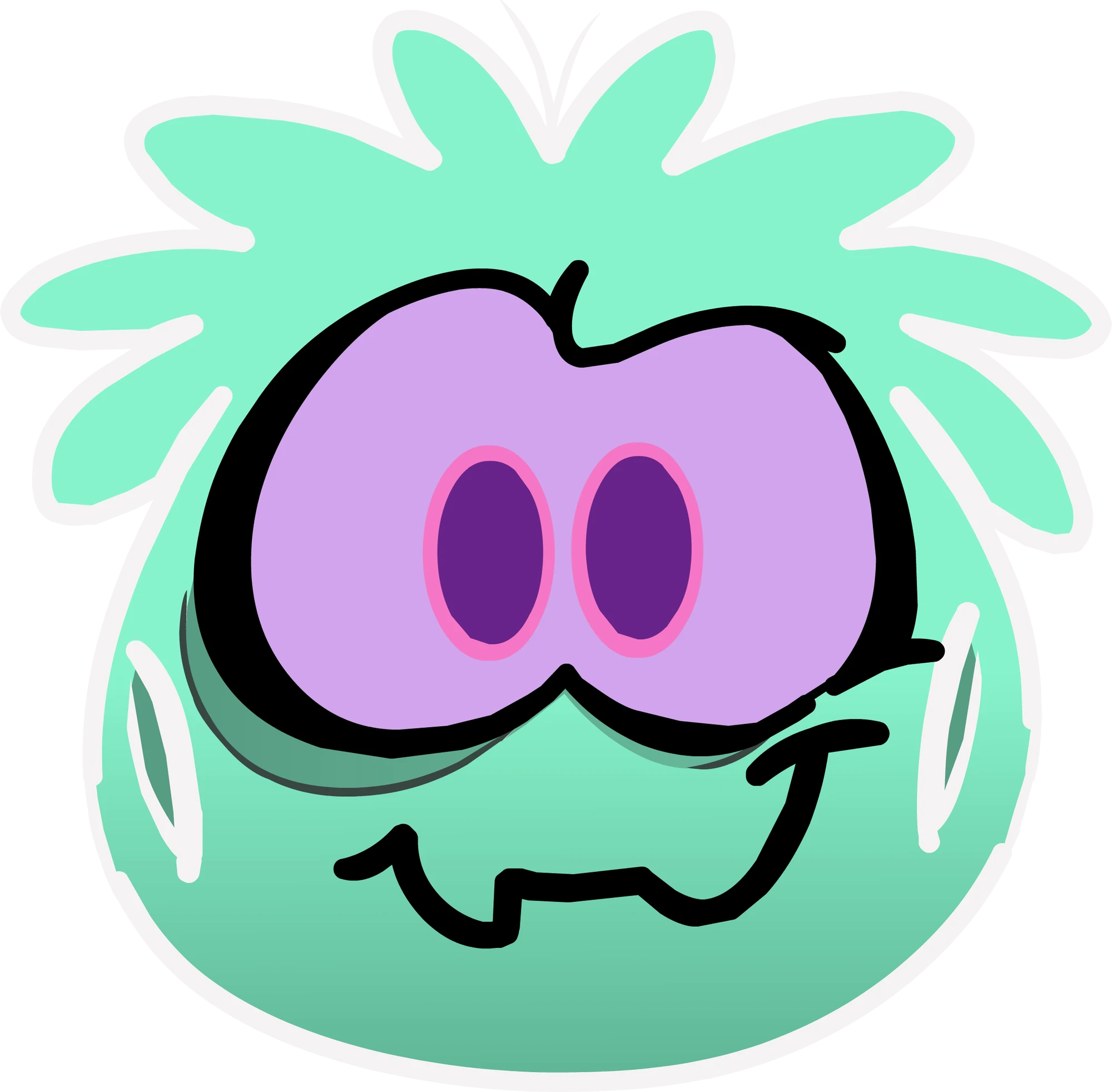 Green Ghost Puffle Costume | Club Penguin Online Wiki | Fandom