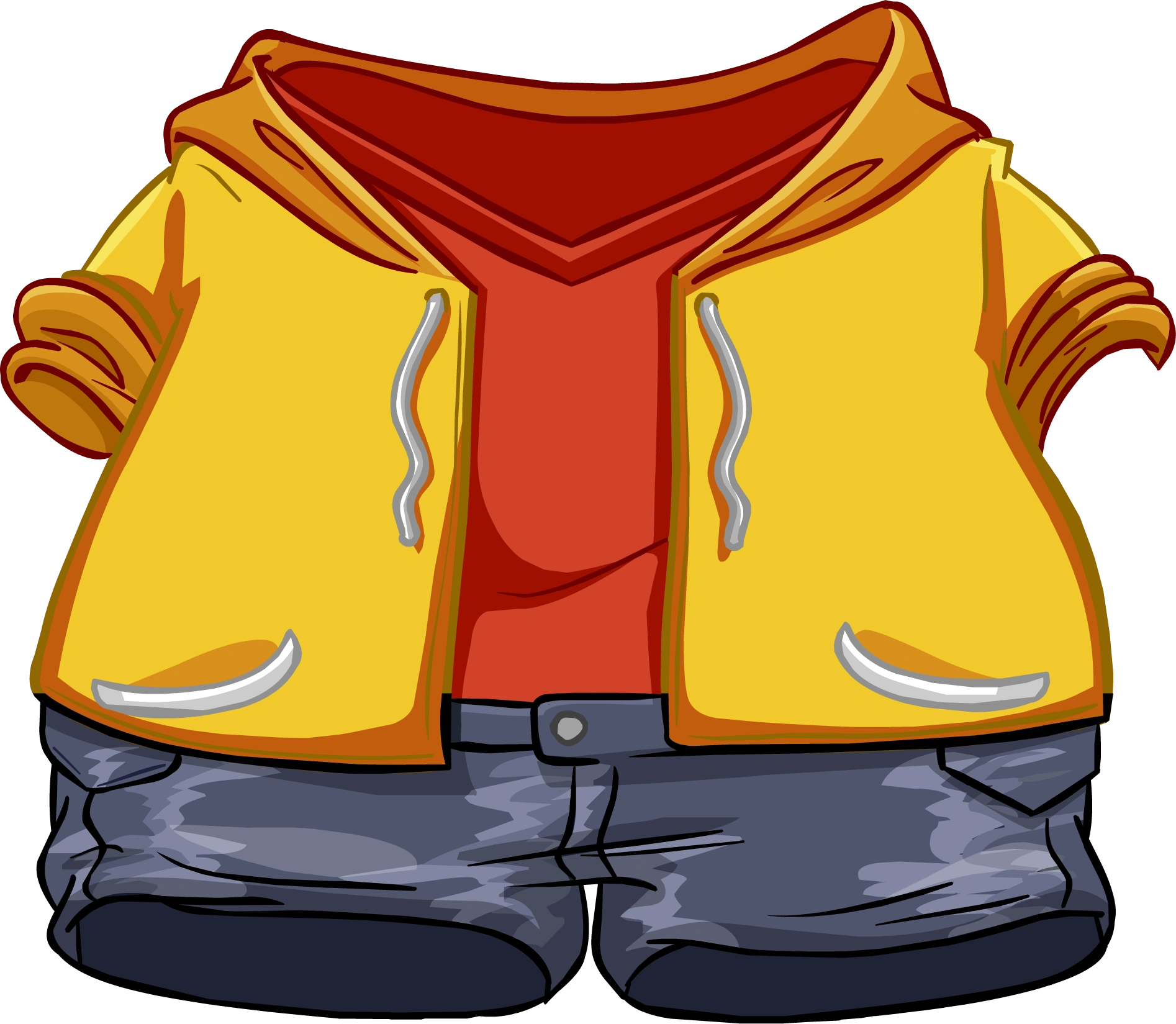 Lucky Yellow Hoodie | Club Penguin Online Wiki | Fandom