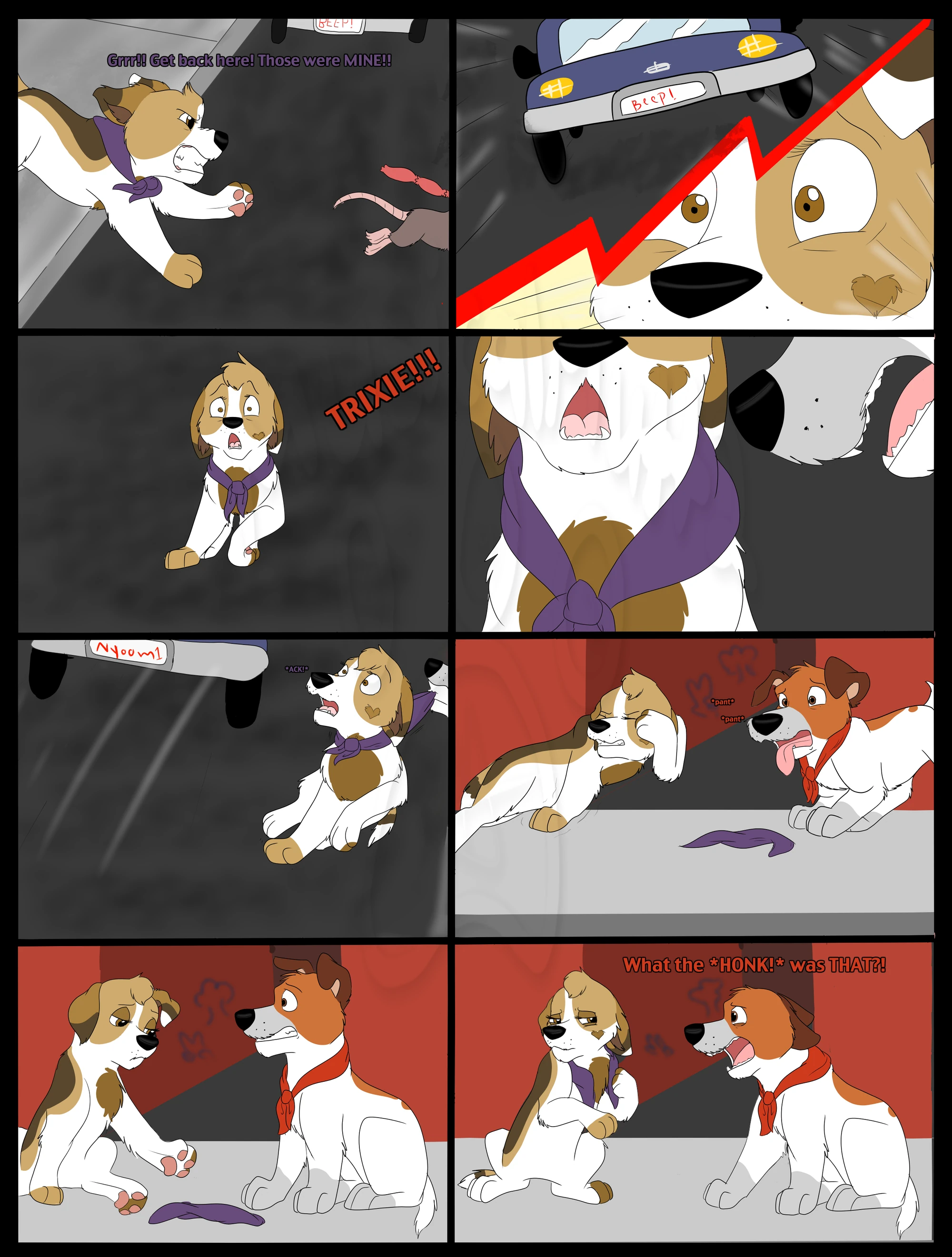 Streets of Gold Comic Pg 1 | Oliver and Company fanon Wiki | Fandom
