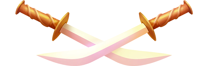 Meg's Twin Imperial Gold siccae blades | Riordan Wiki | FANDOM powered ...