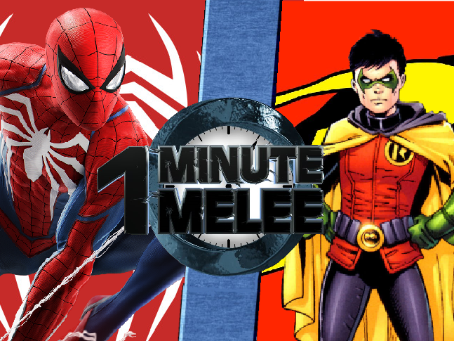 Spider Man Vs Robin One Minute Melee Fanon Wiki Fandom