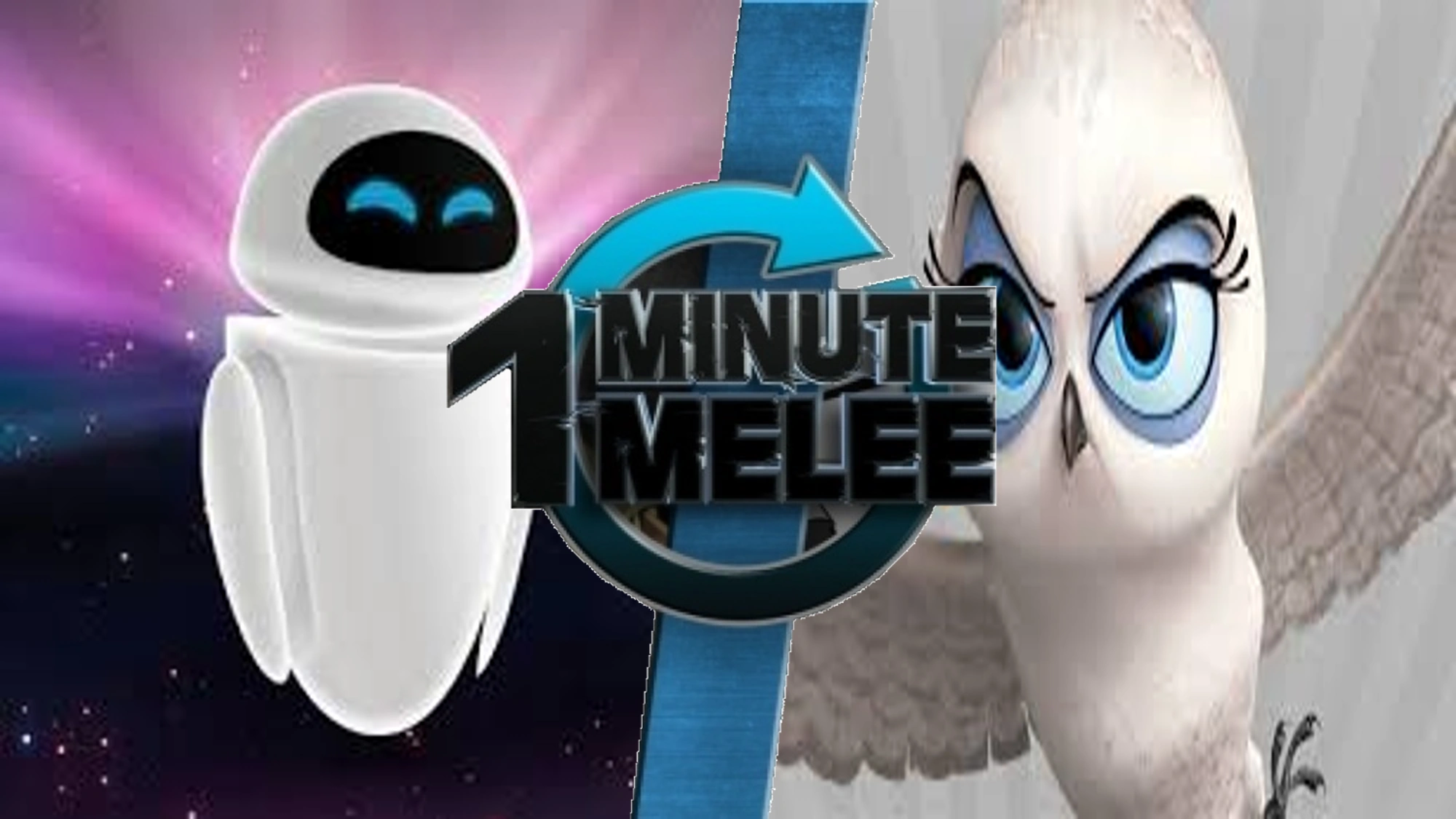 Eve vs Eva (Pixar vs Dreamworks) | One Minute Melee Fanon Wiki | Fandom