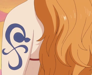 Image - Nami's Current Tattoo in the Anime.png | One Piece Wiki ...