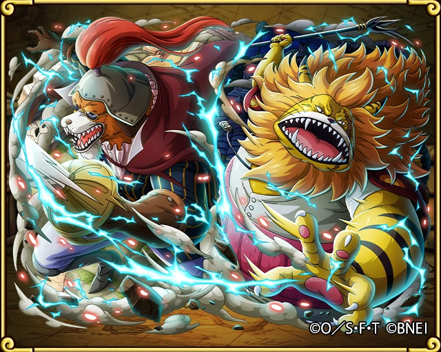 Dogstorm & Cat Viper Antagonistic Kings of Day and Night | One Piece ...