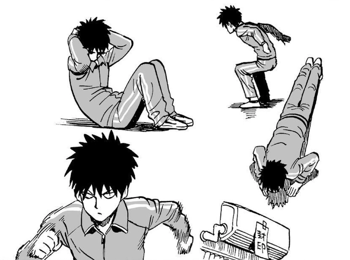 Image - Saitama training.png | OnePunch-Man Wiki | FANDOM powered by Wikia