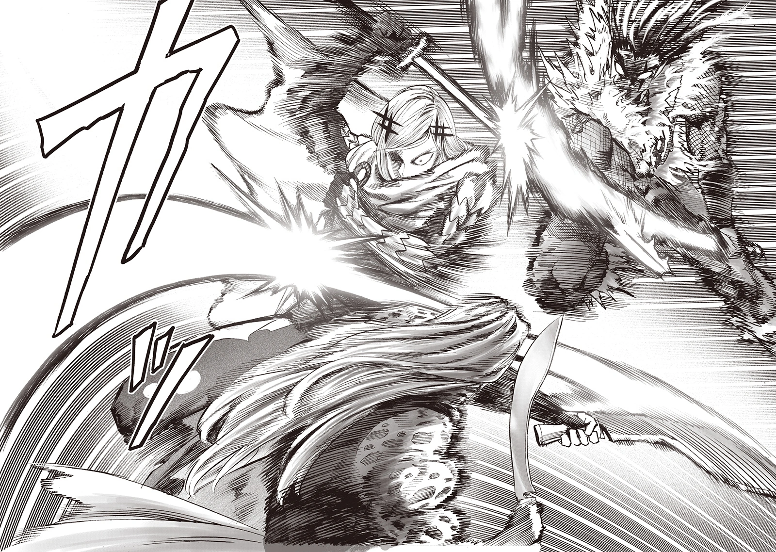 Flashy Flash vs. Gale Wind and Hellfire Flame | OnePunch-Man Wiki ...