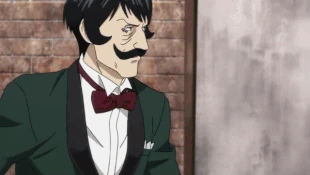 Spring Mustachio and Golden Ball vs. Kombu Infinity | One-Punch Man ...