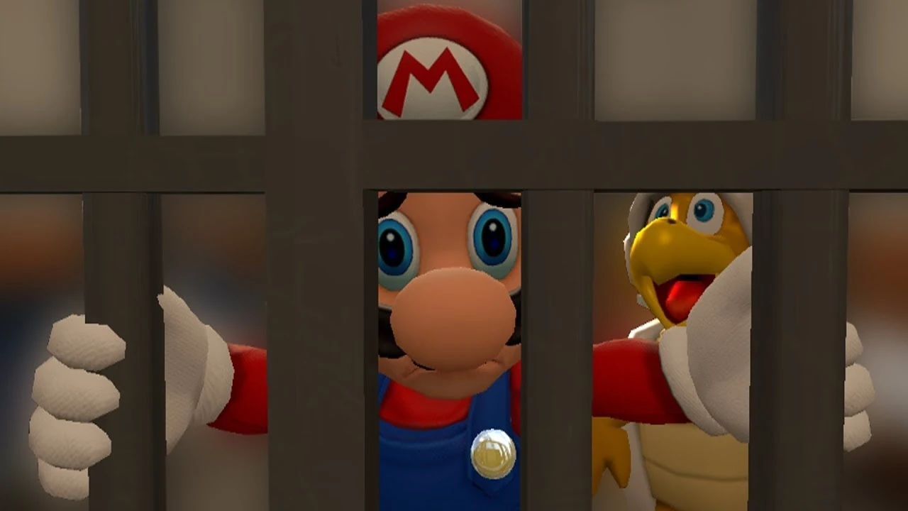 SM64 Bloopers: Mario Behind Bars | OnyxKing Wiki | Fandom
