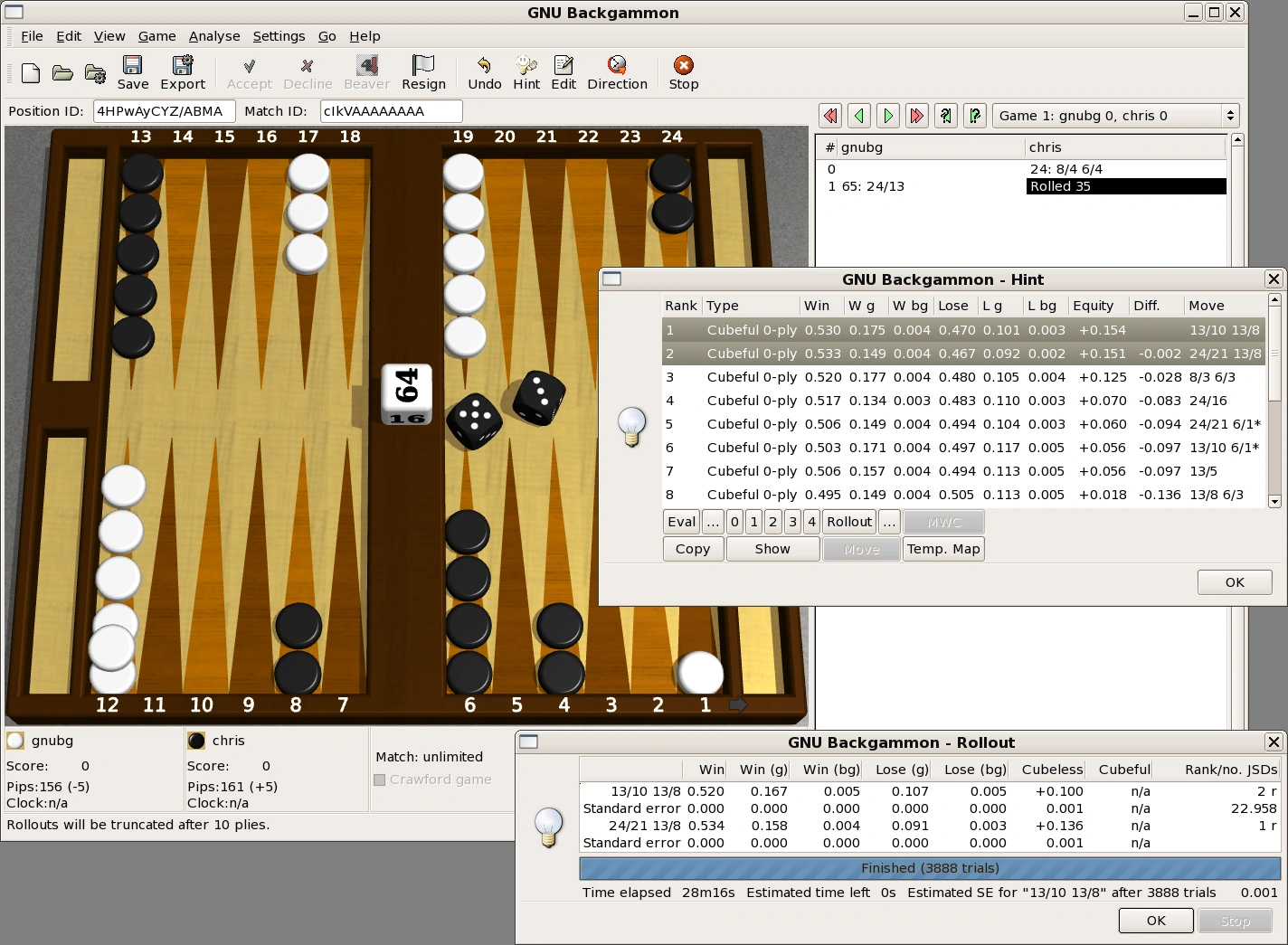 GNU Backgammon | OpenSource | Fandom