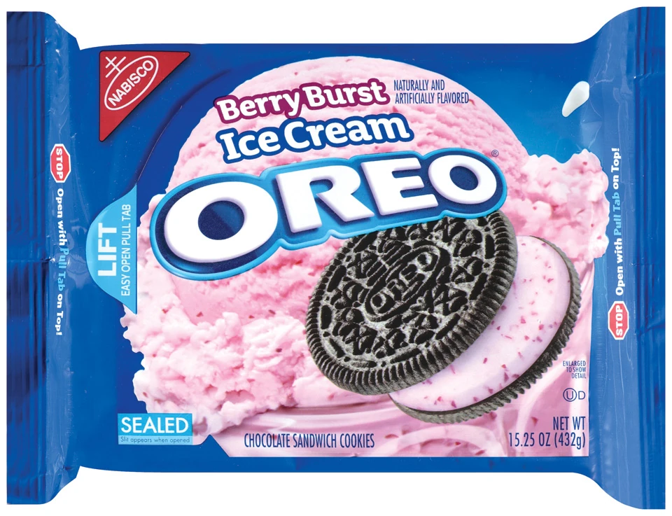Imagen - Berry Burst Ice Cream Oreo.jpg | Wikia Oreopedia | FANDOM ...