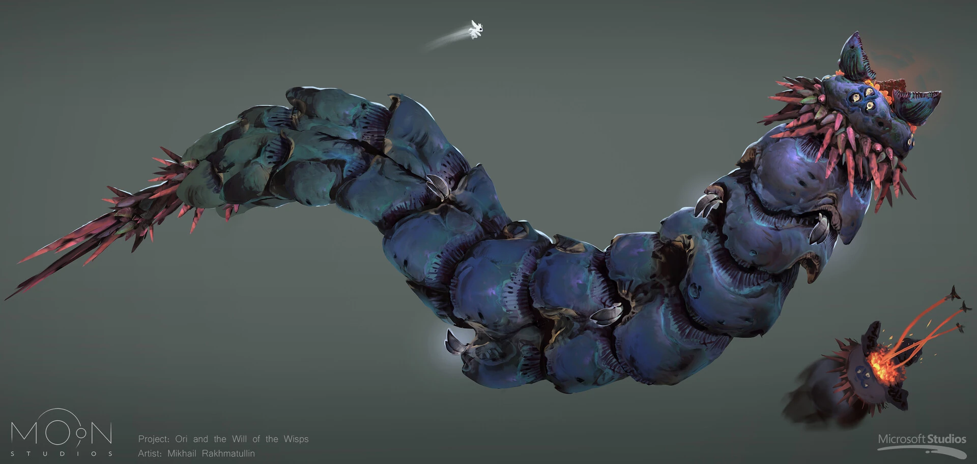 Giant Sandworm | Ori and the Blind Forest Wiki | Fandom