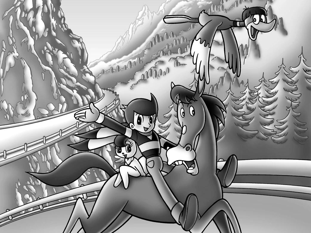 The Amazing Three (TV) | Osamu Tezuka Wiki | Fandom