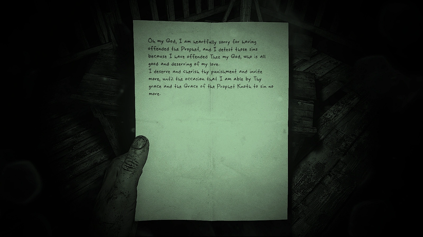 Temple Gate Act of Contrition | Outlast Wiki | Fandom