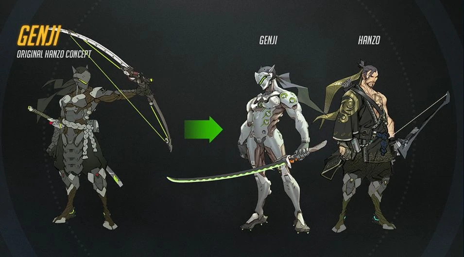Bild - Genji Concept Art 2.jpg | Overwatch Wiki | FANDOM powered by Wikia