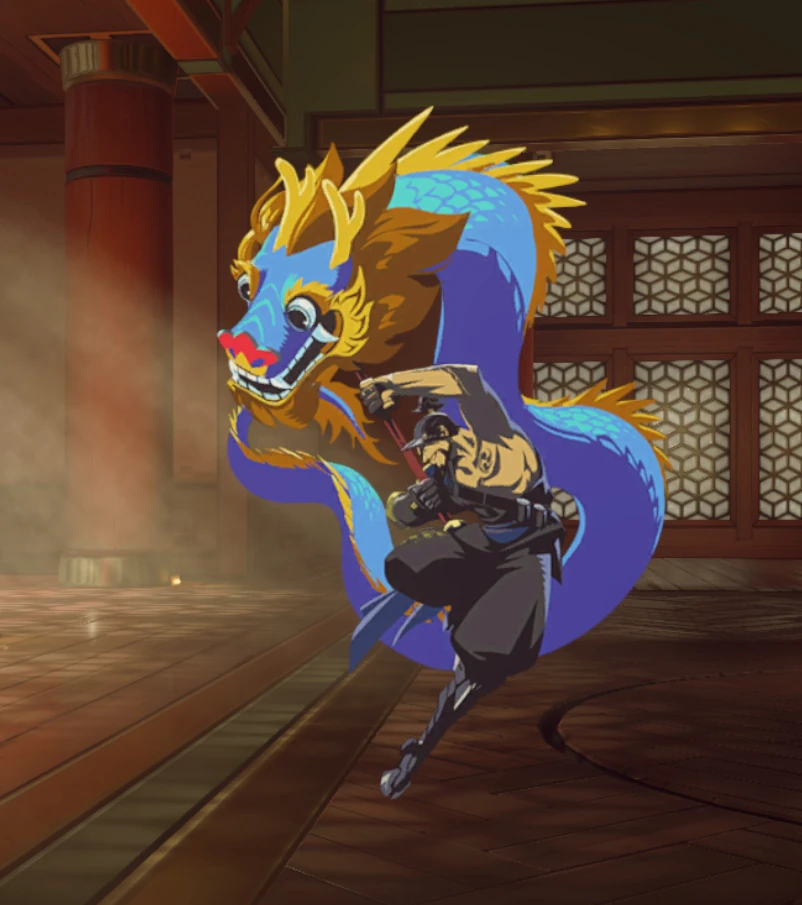 Image - Hanzo - Blue Dragon spray.jpg | Overwatch Wiki | FANDOM powered ...